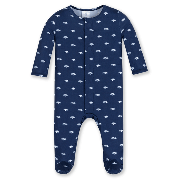 Magnetic Footie – Silver and Blue Outfitters